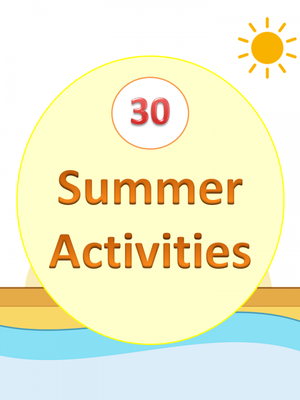 A Free and Fun Summer Activity for Kids At Home - Colourful Teaching ...