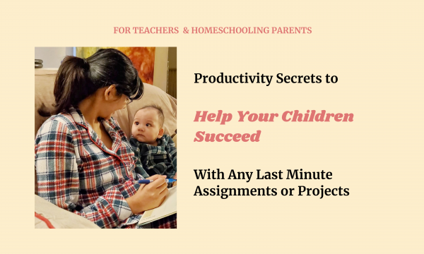 Procrastination To Productivity For Intermediate & High School Students ...
