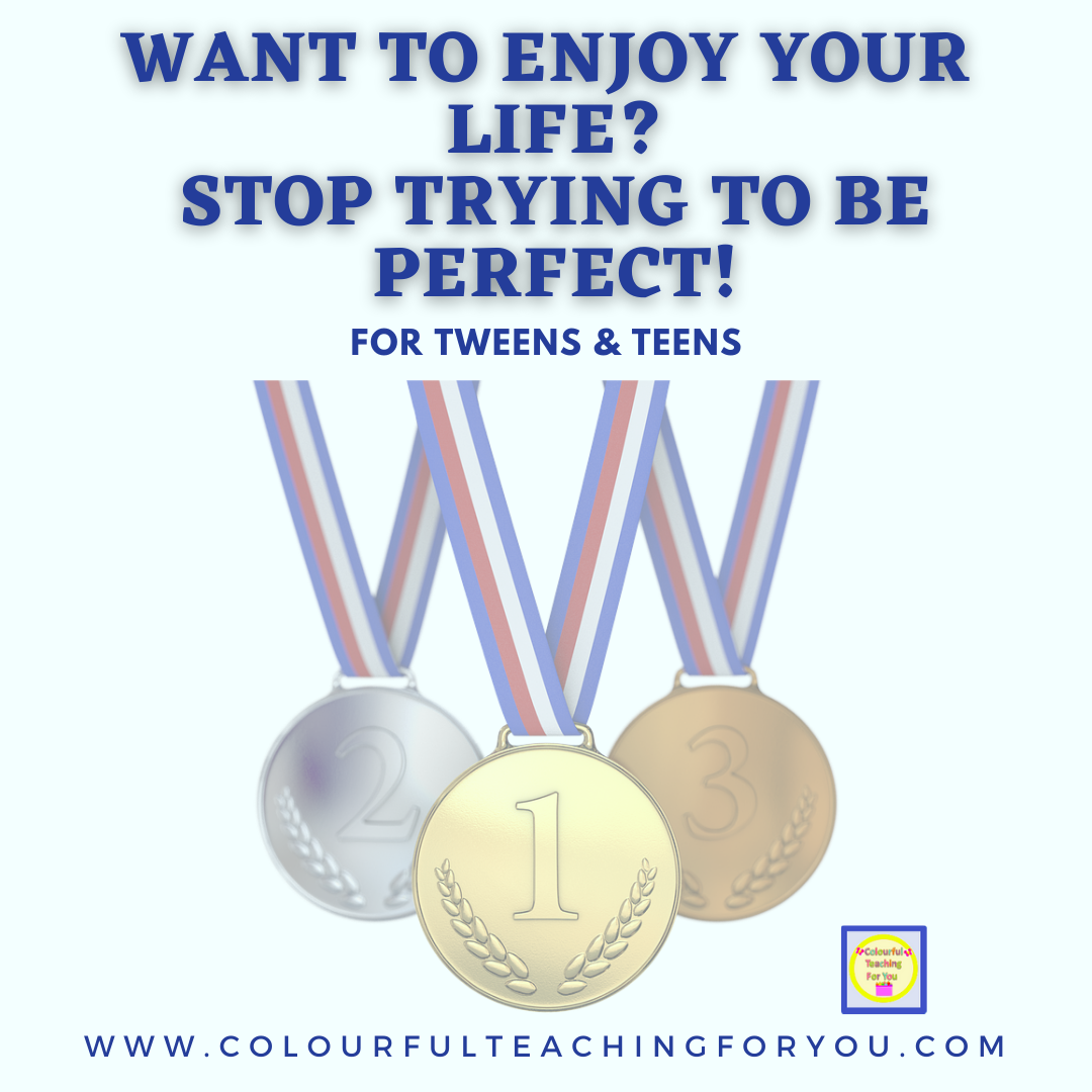 Want To Enjoy Your Life? Stop Trying To Be Perfect! - Colourful ...