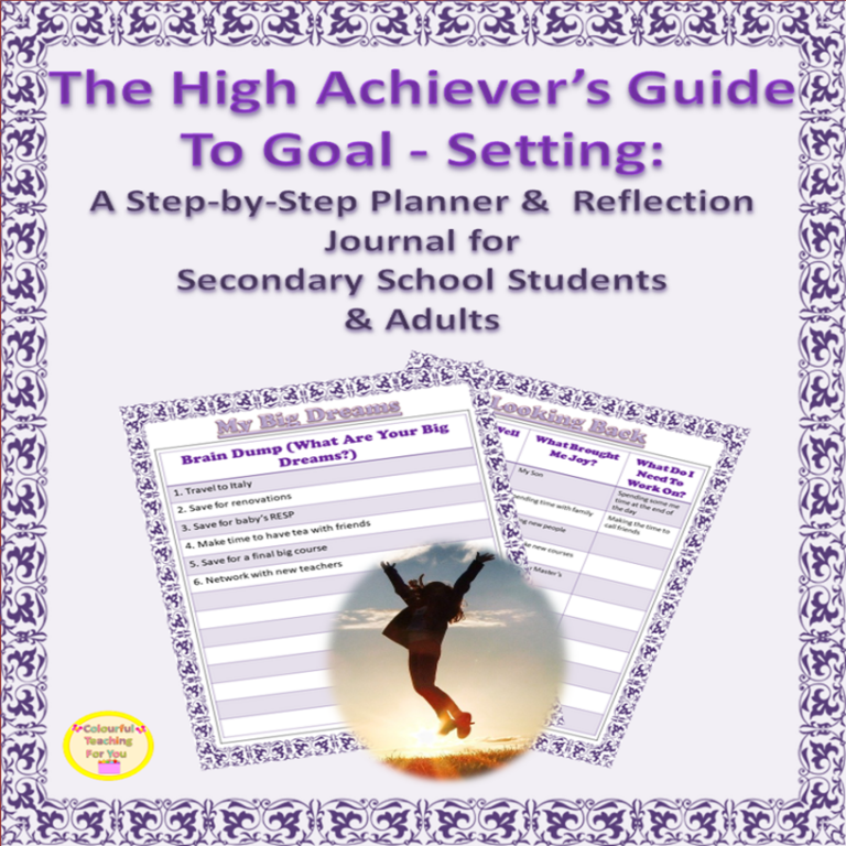How to Teach Achievable Goal Setting For Students - Colourful Teaching ...