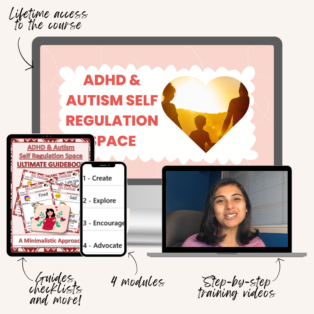 ADHD and Autism Self Regulation Space - Colourful Teaching For You